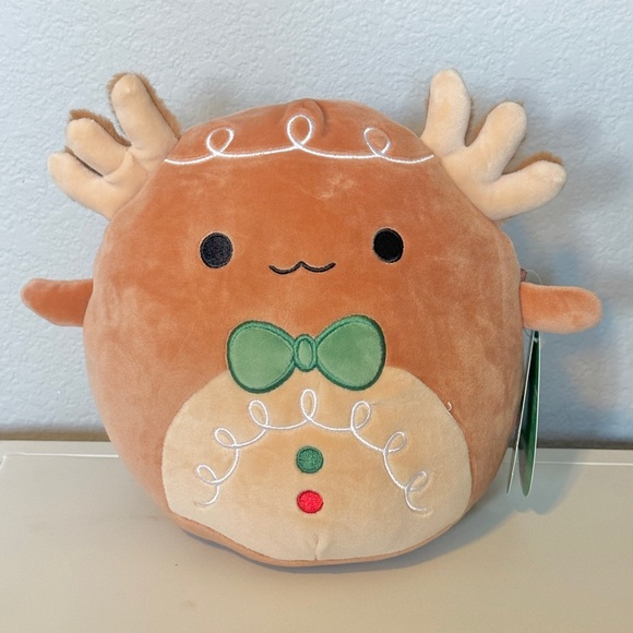 Squishmallows | Other | Squishmallow Den The Gingerbread Axolotl 8 ...